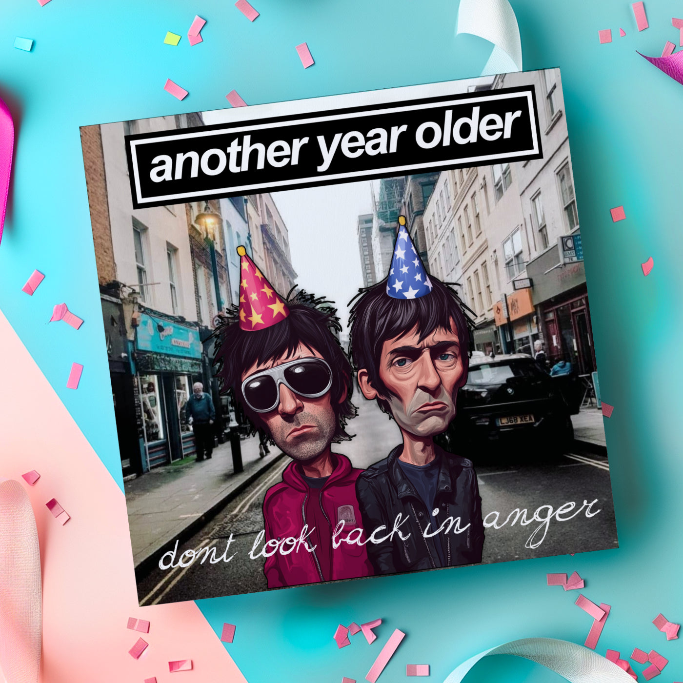 Oasis Birthday Card | Funny Oasis Card