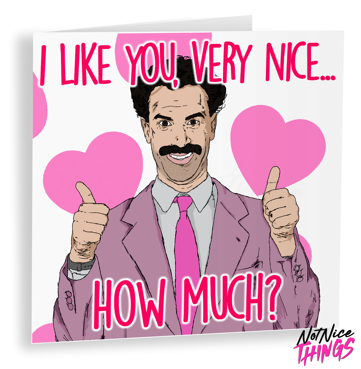 Borat Anniversary Card | Funny Valentines / Anniversary Card
